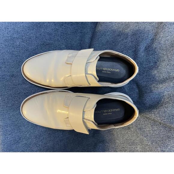Cole Haan | Shoes | Cole Haan Bone Grandevolution Patent Leather Velcro ...